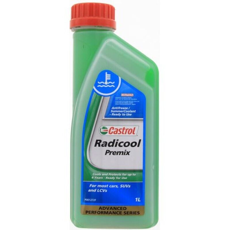 Castrol 1L RadiCool Ready-To-Use Anti-Freeze Engine Coolant at ROADstore